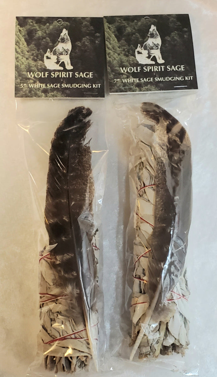 Wolf Spirit Sage Smudging Kit – Cosmic Delights